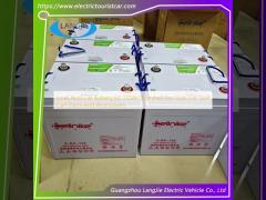 Loodzuurbatterij 6V 170AH Marshell voor clubwagen golfkar delen en accessoires