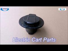 Carrinho de golfe EAGLE Plug de carregamento Assento feminino 48V Preto Material de plástico