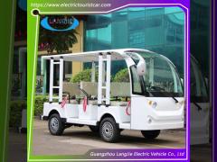 8 zitplaatsen elektrische passagiersbus 48V/5KW buszitje met AC motor controller
