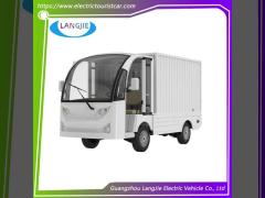 工場使用2 Seaterの電気自動車、白い電気観光バス48v/4kw F092