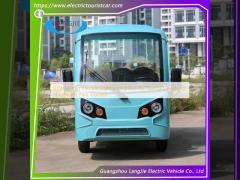Autobús de visita turístico de excursión eléctrico multiusos 11 Seater con un coche del turista de la caja del cargo