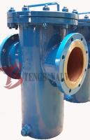 China Welded Simplex Fabricated Basket Strainer For Weak Corrosively Medium for sale