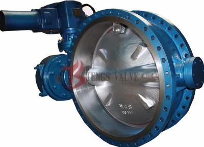 China High Performance Metal Seated Butterfly Valve , Triple Eccentric Butterfly Valve for sale