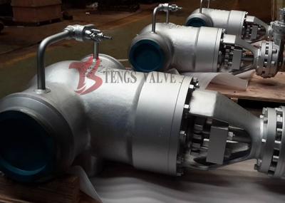 Cina La saldatura della valvola a saracinesca del dispositivo di tenuta a pressione dell'acciaio fuso del cofano PSB A216 WCB 12 nel 1500 libbra conclude BW in vendita