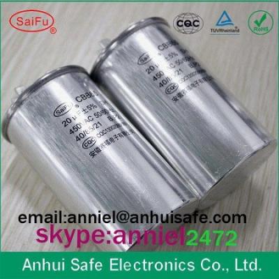 China air conditioning 250VAC 450VAC Power Application and CBB65 Capacitors for sale
