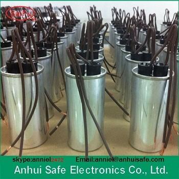 China film capacitor capacitance from 10uf to 120uf voltage 370VAC 450VAC for sale