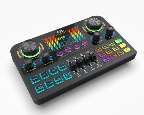 Quality Black S30 Live sound card for sale