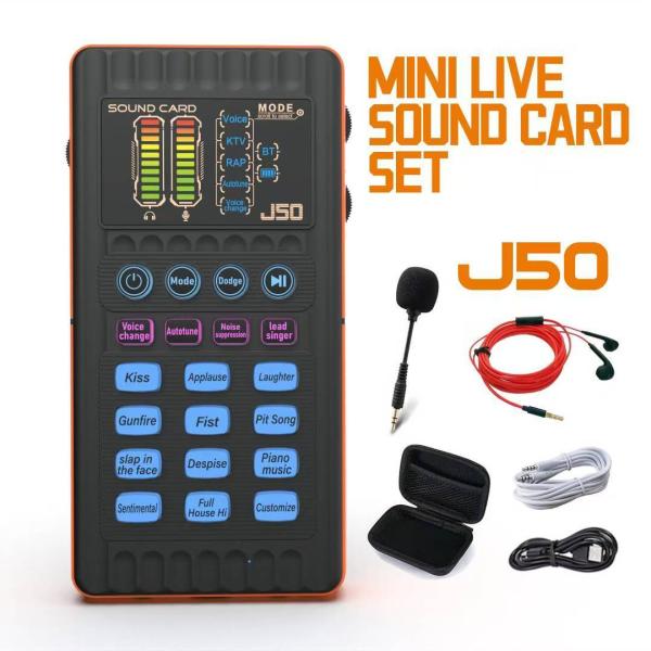 Quality black J50 Live sound card for sale