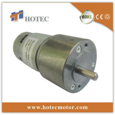 China carbon brush metal gearbox spur geared dc motor 12v for sale