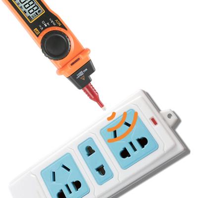 China Auto Range Pen Style Digital Multimeter With Non - Contact Voltage Tester for sale