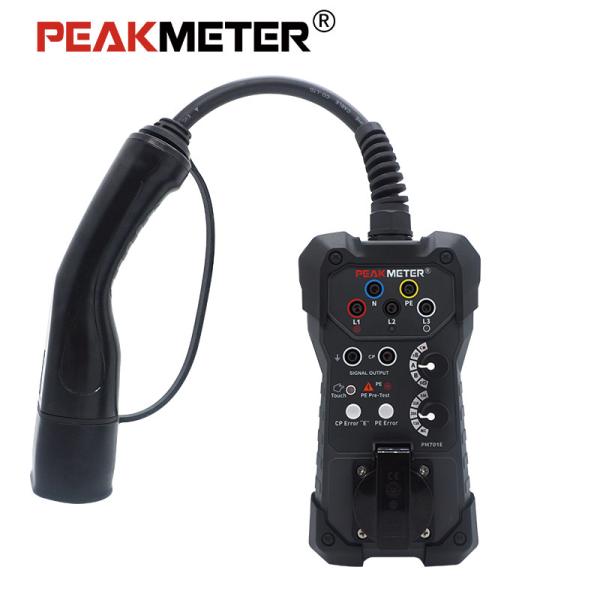 PM701 Series EVSE Adapter Advanced Charging Station Tester with  PE Pre-Testing and IP54 For All Charging Stations