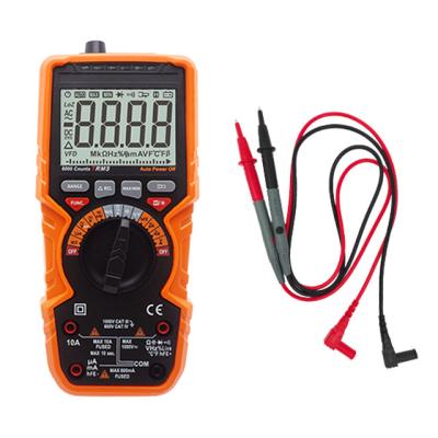 China Handmatige en automatische digitale afstandsmeter 1000V Voltmeter AC DC Digitale multimeter MAX En MIN Meting Te koop