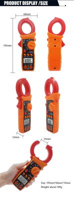 중국 자동 범위 1000A AC 전류 측정 디지털 AC 클램프 미터 NCV 및 Ture RMS 판매용