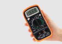 China High Precision Handheld Digital Multimeter Diode Test Data Hold Auto Power Off for sale