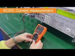 true rms handheld digital multimeter ac / dc voltage resistance measurement