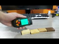 fast response wood moisture tester low energy consumption with lcd display