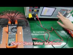 Ture RMS Digitale Wechselstrom-Klemmzähler mit automatischer Reichweite 1000A Wechselstrom-Kontaktfreie Spannungsentzündung Widerstand