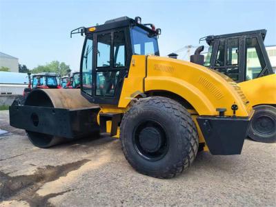 중국 18톤 기계식 단일 드럼 도로 롤러 112kW 토양 압축기 판매용