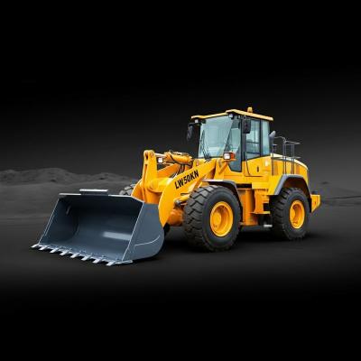 China distância entre o eixo dianteira e traseira  LW500KN de Front Wheel Loader 162KW 3300mm da cubeta 4.5m3 à venda