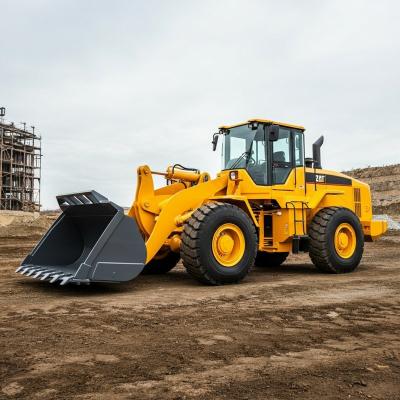 中国 熱売り5.5トンの車輪積載機 ZL50GN 3m3のロックバケツで東アフリカへ 販売のため
