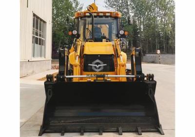 China 75kw Backhoe Loader 388 4x4 Driving with 6 In 1 bucket Sale in Zimbabwe for sale