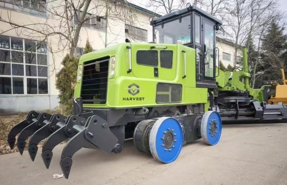 Cummins 132KW Motor Grader PY180C Com Rear Ripper Para Construção Rodoviária Venda Quente Na África do Sul