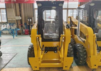 중국 500kg 스키드 스티어 로더 JC35 0.3m3 버킷 사용자 지정 수동 또는 파일럿 운영 판매용