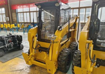 중국 500kg 스키드 스티어 로더 JC35 0.3m3 버킷 사용자 지정 수동 또는 파일럿 운영 판매용