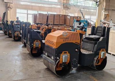 Cina 800mm Roller per la costruzione stradale 1,5 tonnellate ST1500 Double Drum Vendita in Somalia in vendita