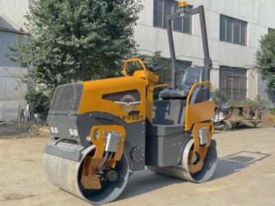 China Rolo compactador tandem vibratório de 1,5 toneladas ST1500 em promoção no Guiana à venda