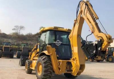 China 2.5 Ton Backhoe Loader With 1m3 Loader Bucket & 0.3m3 Backhoe Bucket, YUCHAI 75kw Engine for sale