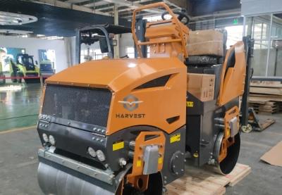 China Rolo Compactador Hidráulico de Duplo Tambor de 2 Toneladas ST2000 Com Motor Diesel Yanmar em Promoção na Etiópia à venda