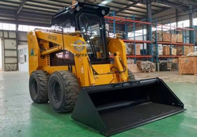 중국 1500kg 스키드 스티어 로더 JC120 0.6cbm 버킷 WEICHAI 103kw 엔진 판매 판매용