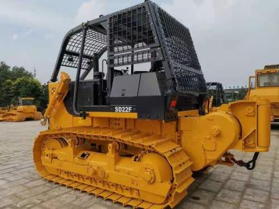China Brand New GHANA Shantui SD22F Bulldozer 162Kw 220Hp Forest Logging Bulldozer 6.4m3 for sale