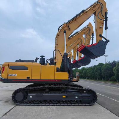 China Sierra Leone Koidu big Excavator XE335c XE370G XE380G Excavator in Sierra Leone Freetown With  2m3 -7m3 Reinforced Bucket best price for sale