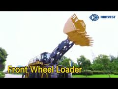 7m3 Bucket Front Wheel Loader Electro Hydraulic LW1400KN Strong Power
