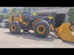 162KW Front Wheel Loader XCMG ZL50GN With 3m3 Rock Bucket To Africa