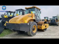 XCMG 14 Ton XS143J Single Drum Road Roller With SHANGCHAI Engine