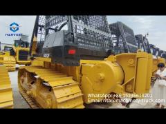 24.7 toneladas Shantui Crawler Bulldozer SD22F 175kw con cabrestante para Ganha