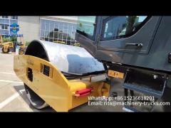 16 ton XCMG Single Drum Vibratory Road Roller XS163 Hydraulische aandrijving