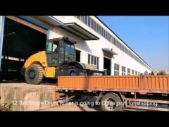 Compactor de solo LT212B de 12 toneladas para venda na Tanzânia