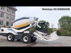 China Zelflaadende Mixer 4m3 HK4.0 Met Elektronisch Weegsysteem Te koop