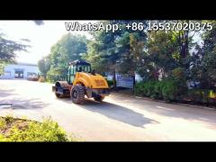 10Ton Mechanical Drive Single Drum Road Roller LT210B With 97KW Cummins Engine