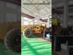 PY165C Motor Grader 3660mm Blade met Cummins motor 125kw Verkoop naar Tanzania
