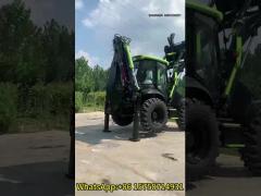SAM388 2.5Ton 75Kw Backhoe Loader Cummins Engine  Hot Sale in Near Tanzania