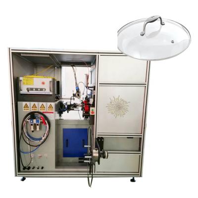 中国 緩和されたガラスふたカバー作成のための220Vサーボ モーター調理器具の生産ライン 販売のため