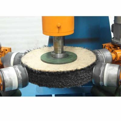 China Estaciones de acero inoxidables automáticas de la máquina pulidora cuatro del pote en venta