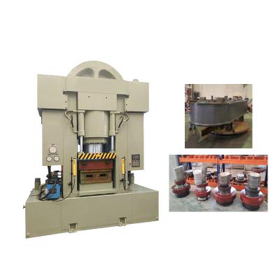 China Servo Hydraulic Press Machine 4 Column For Stainless Steel Pan Multifunctional for sale