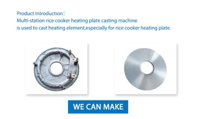 China Multi Station Automatic Die Casting Machine For Rice Cooker Heating Plate for sale