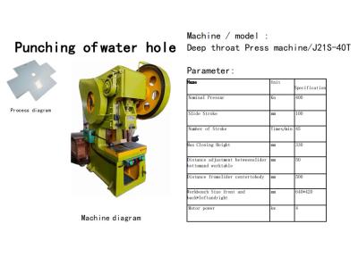 중국 친환경적이고 효율적인 고부하량 싱크 스탬핑 기계 도구 공급자 판매용